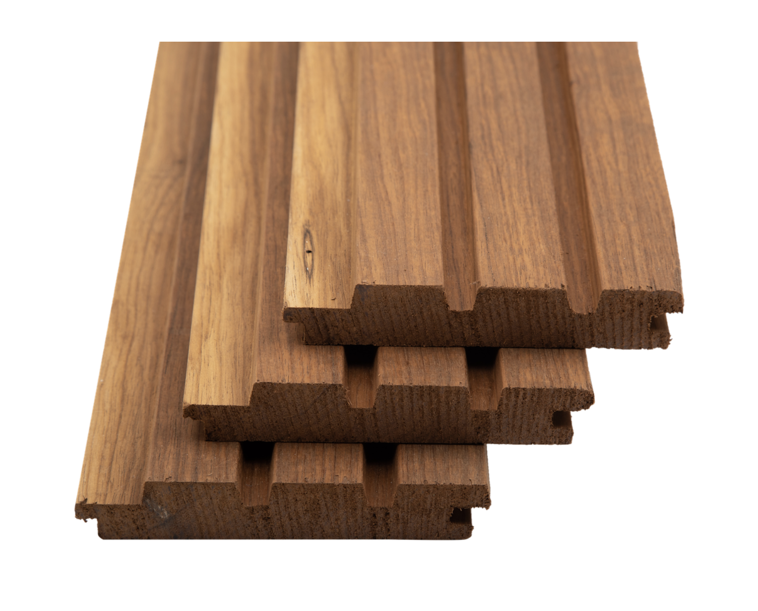 Fraké Thermo Triple Rhombus 25x130 - Ayous Houten Gevelbekleding